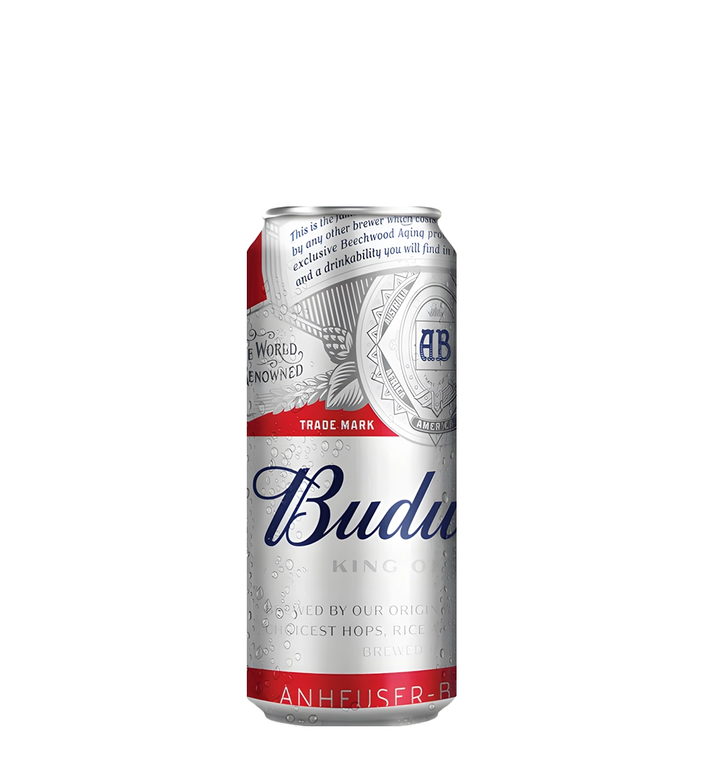 Budweiser Beer Can 500ml - Buy online at best price | Premium Cellars ...