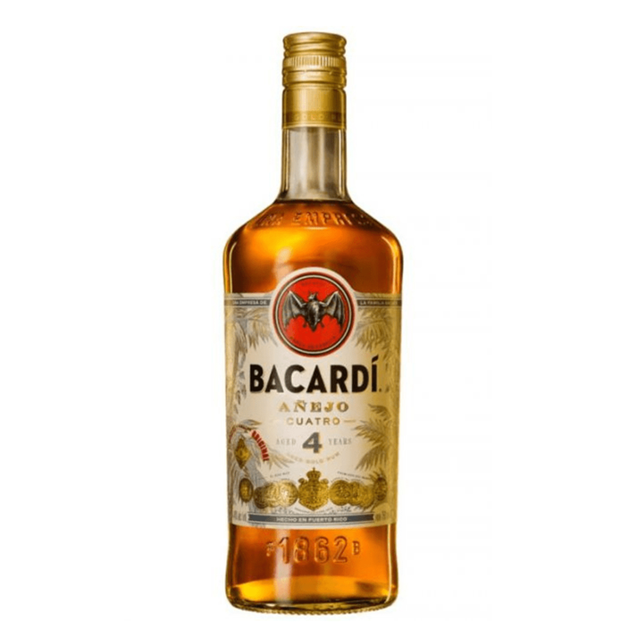 Bacardi Anejo Cuatro Rum 1L – Premium Cellars