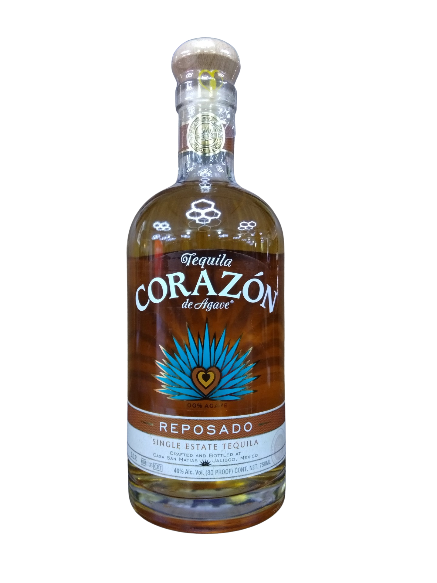 CORAZON REPOSADO TEQUILA 75CL – Premium Cellars