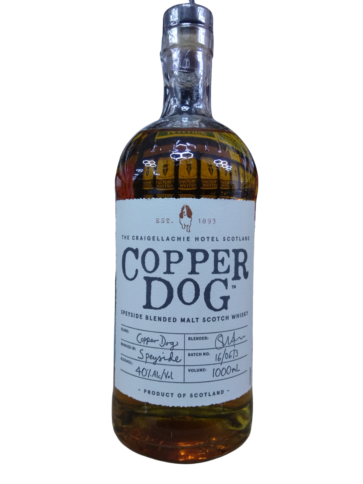 Copper Dog Blended Scotch Whisky 1Ltr – Premium Cellars L.L.C