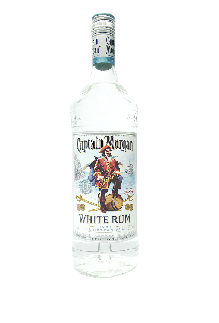 Captain Morgan White Rum 1Ltr – Premium Cellars