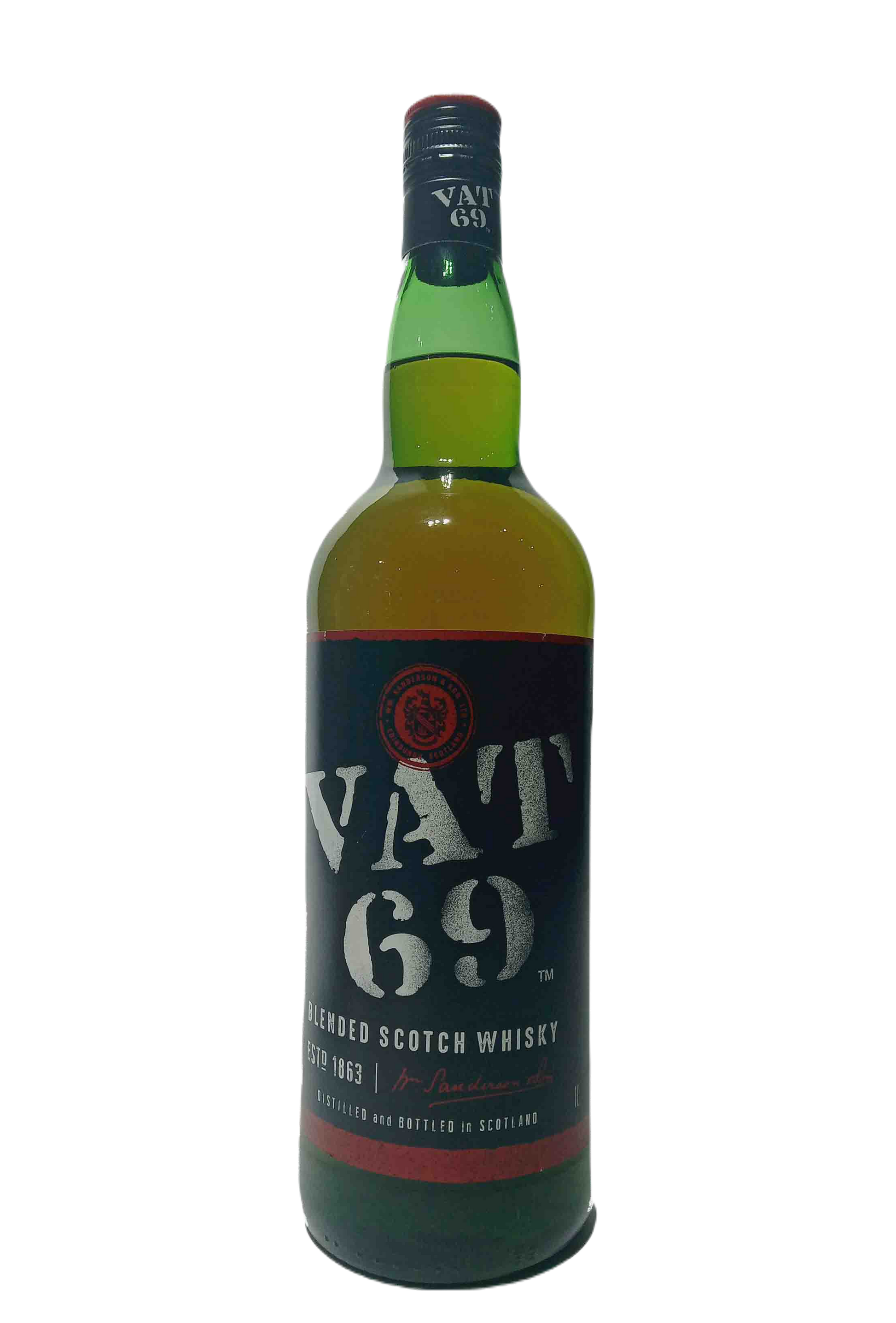 Vat 69 Blended Scotch Whisky 1L - Buy online at best price | Premium ...