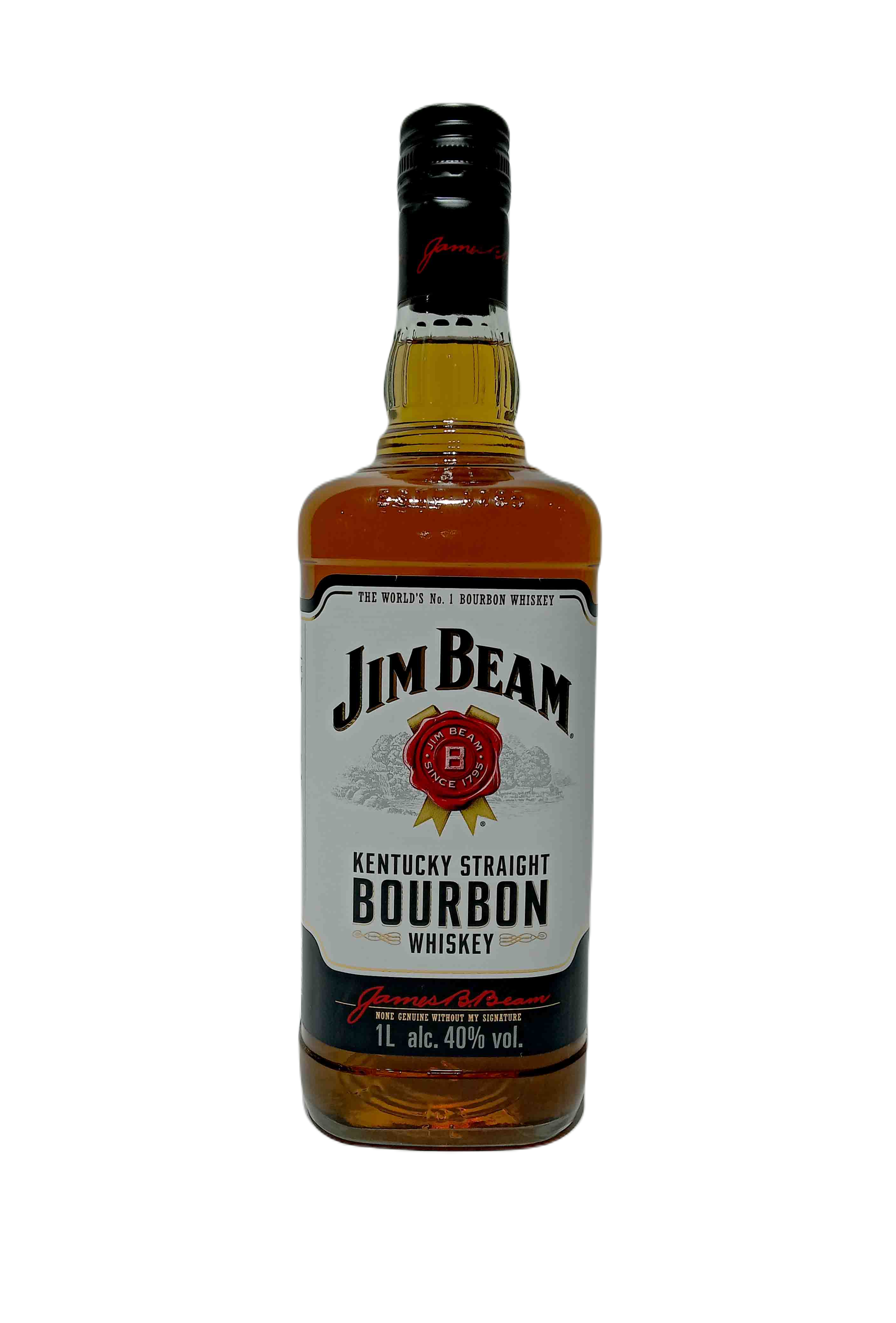 Jim Beam Bourbon 1Ltr – Premium Cellars L.L.C
