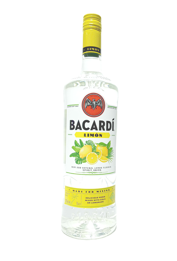 Bacardi Limon Rum 1Ltr – Premium Cellars