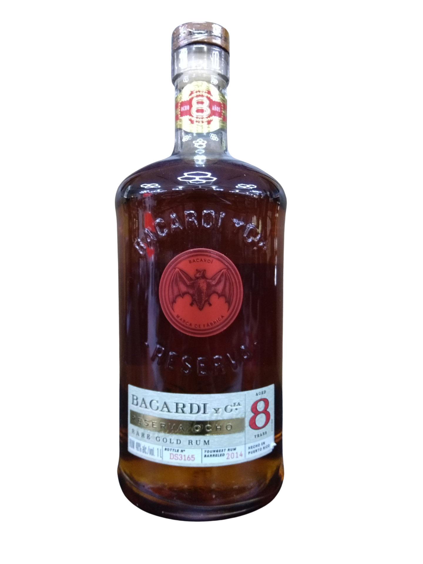 Bacardi 8 Anos Rum 1Ltr – Premium Cellars