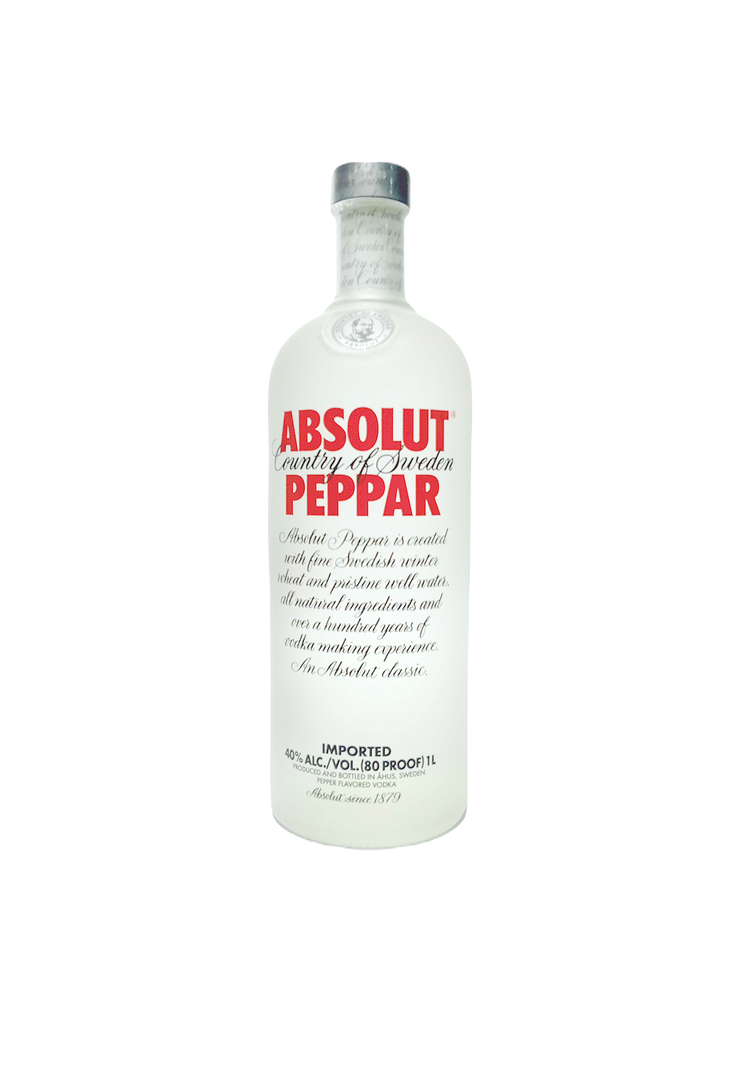 Absolut Vodka Peppar 1Ltr – Premium Cellars