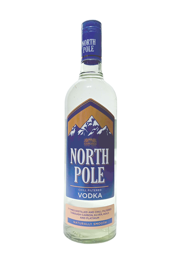 North Pole Chill Filter Vodka 1Ltr – Premium Cellars